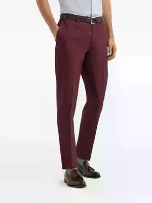 Brunello Cucinelli Garment-dyed Gabardine Trousers