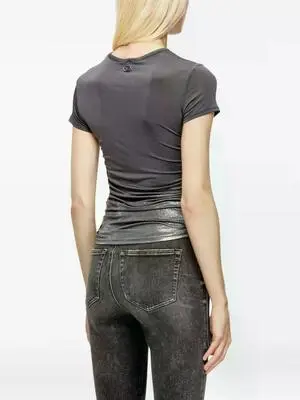DIESEL® Metallic-detail Cinched Top - Grey