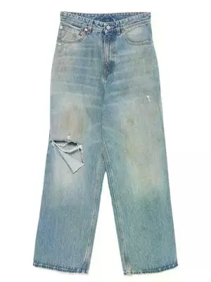 Vetements Distressed Baggy Jeans