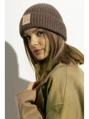 Loewe Cashmere Beanie - Neutrals