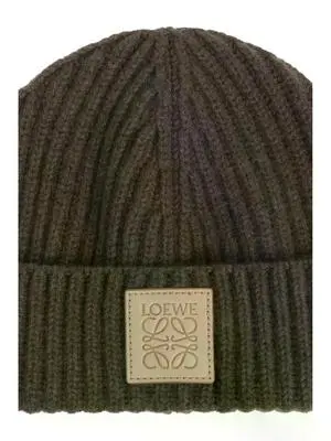 Loewe Cashmere Beanie - Neutrals
