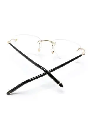 Montblanc Rimless Square-frame Glasses