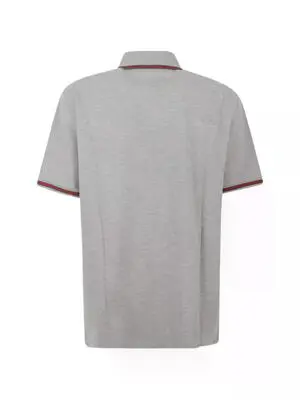 Gucci Embroidered-pocket Cotton Polo Shirt