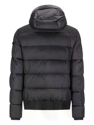 MOORER Hooded Quilted Jacket