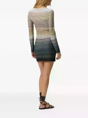 Missoni Ombre-pattern Mini Dress