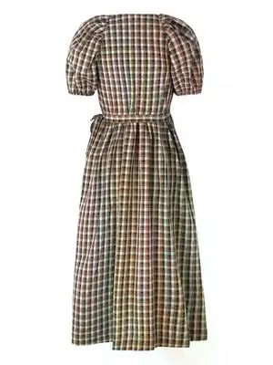 Baum Und Pferdgarten Gingham Midi Dress