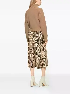 Baum Und Pferdgarten Ribbed Knit Half-zip Sweater