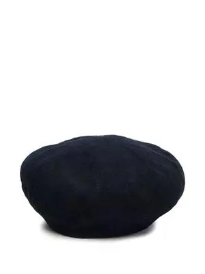 NEIGHBORHOOD Embroidered Cotton-blend Beret - Blue
