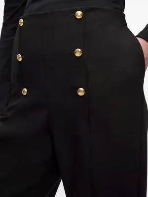 Karl Lagerfeld Tailored Trousers With Gold Buttons