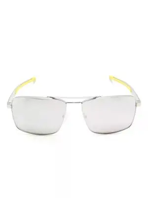 SCUDERIA FERRARI Pilot-frame Sunglasses - Silver