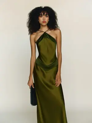 Female Open Back Cut Out Dresses
