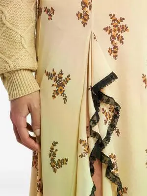 Etro Floral-print Maxi Skirt
