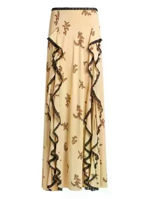 Etro Floral-print Maxi Skirt
