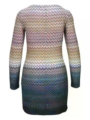 Missoni Ombre-pattern Mini Dress - Neutrals