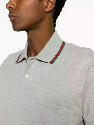 Gucci Cotton Piquet Polo Shirt