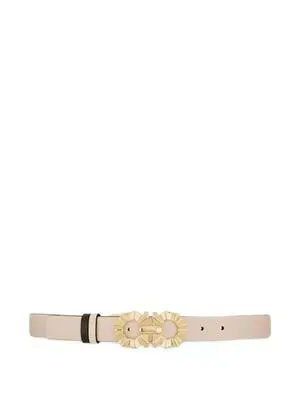 FERRAGAMO Gancini-buckle Reversible Belt - Pink