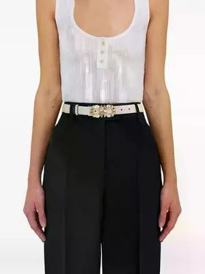 FERRAGAMO Gancini-buckle Reversible Belt - Pink