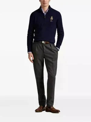 Polo Ralph Lauren Logo-embroidered Half-zip Pullover