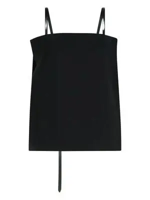 Sportmax Asymmetrical Strap Top