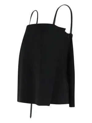 Sportmax Asymmetrical Strap Top