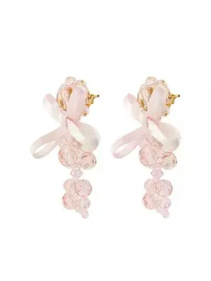 Simone Rocha Petite Bow Earrings - Gold