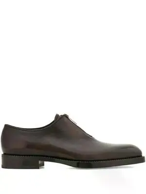 FERRAGAMO Zip-closure Derby Shoes