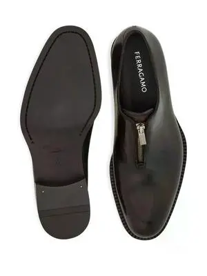 FERRAGAMO Zip-closure Derby Shoes