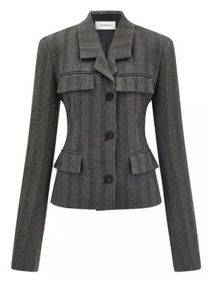 Ferragamo Chevron Outerwear For Women