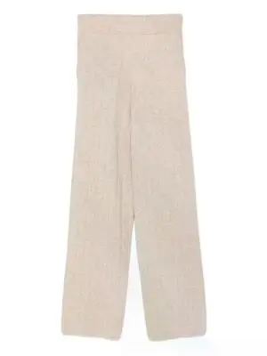 Max Mara Ribbed Cashmere Trousers