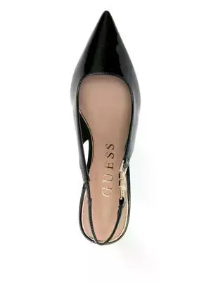 Guess 90mm Pointed-toe Slingback Pumps