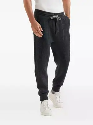 Brunello Cucinelli Ribbed Knit Track Pants