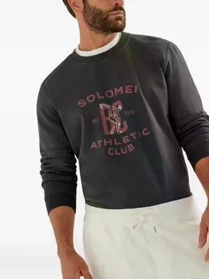 Brunello Cucinelli Graphic Print Sweatshirt - Grey