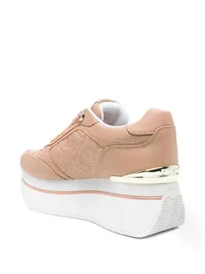 Guess Logo-plaque Platform Sneakers