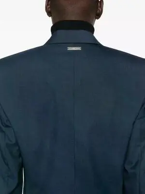 MUGLER Single-breasted Wool Blazer