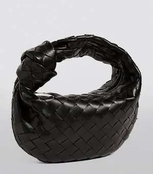 Bottega Veneta Leather Jodie Top-handle Bag - Grey