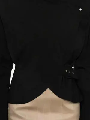 MUGLER Buckle-fastening High-neck Jacket