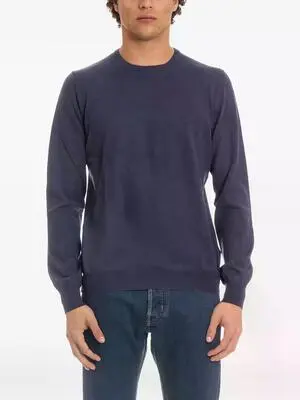 Barba Napoli Round Neck Knitwear For Men