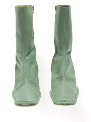MIISTA 90mm Anitha Eel-embossed Boots