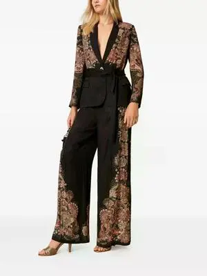 TWINSET Paisley Print Trousers