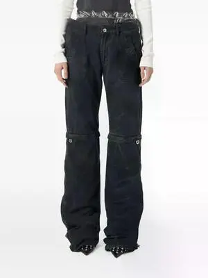 Blumarine Zip Detailing Trousers