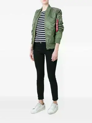 Alpha Industries Ma-1 Vf 59 Bomber Jacket With Side Pockets - Green