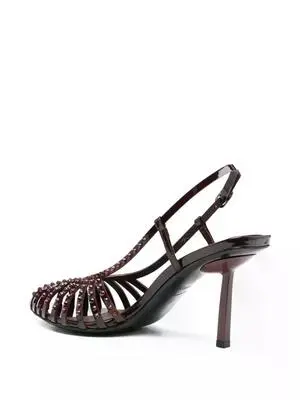 LE SILLA 85mm Crystal-embellished Sandals