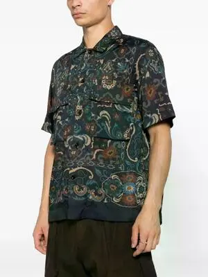 Sacai Paisley-pattern Pocket Shirt