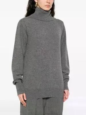 JIL SANDER Turtleneck Cashmere Top