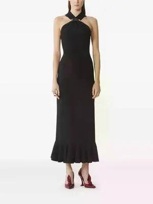 LANVIN Halterneck Midi Dress