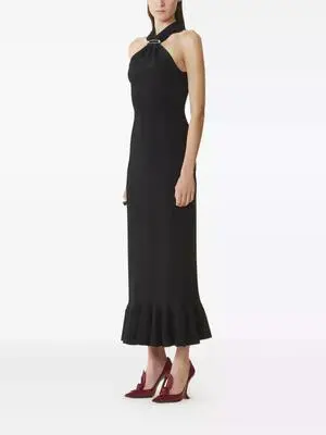 LANVIN Halterneck Midi Dress