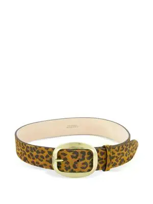 Isabel Marant Dara Leather Belt - Brown