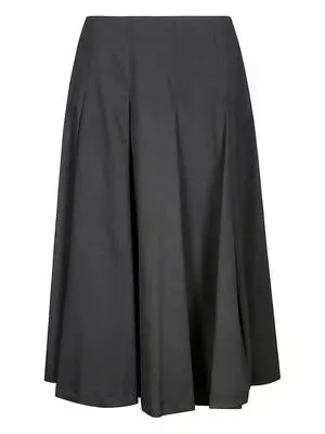 STEFANO MORTARI Pleated Midi Skirt