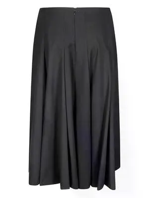 STEFANO MORTARI Pleated Midi Skirt