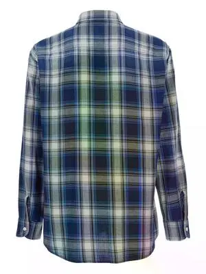 Dsquared2 Checked Pocket Shirt - Blue